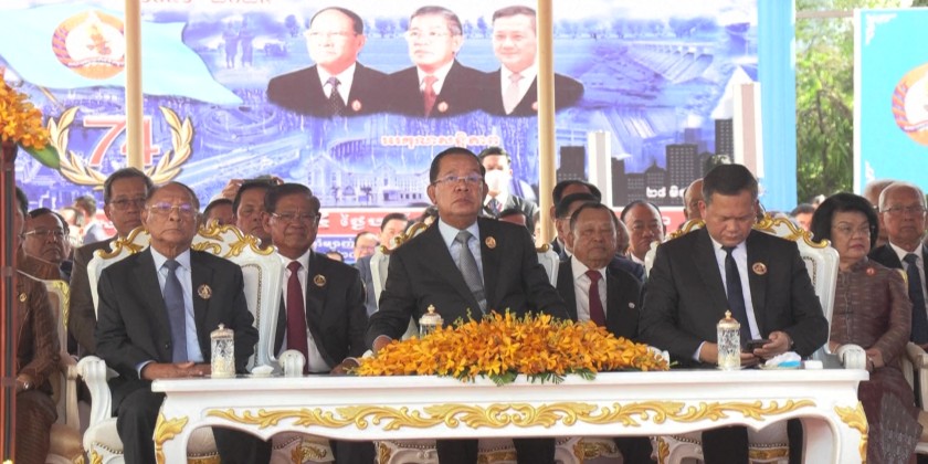 Cambodia's ruling party marks 74th founding anniversary | Myanmar International TV